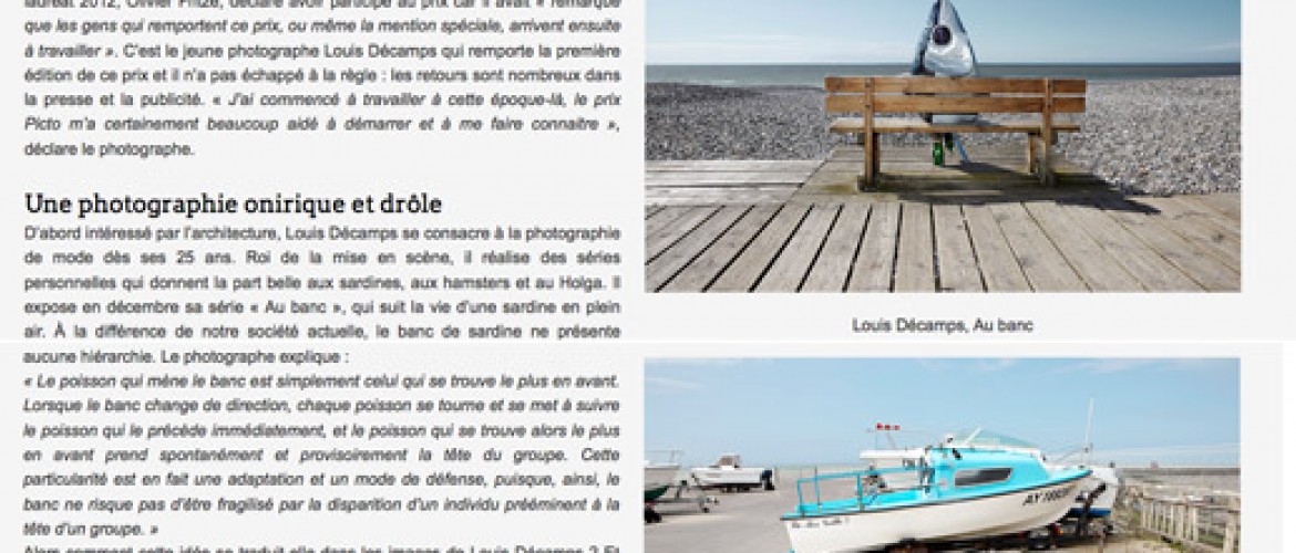 Revue de Presse: OAI13 - Retour sur Louis Décamps, 1er lauréat du prix ...